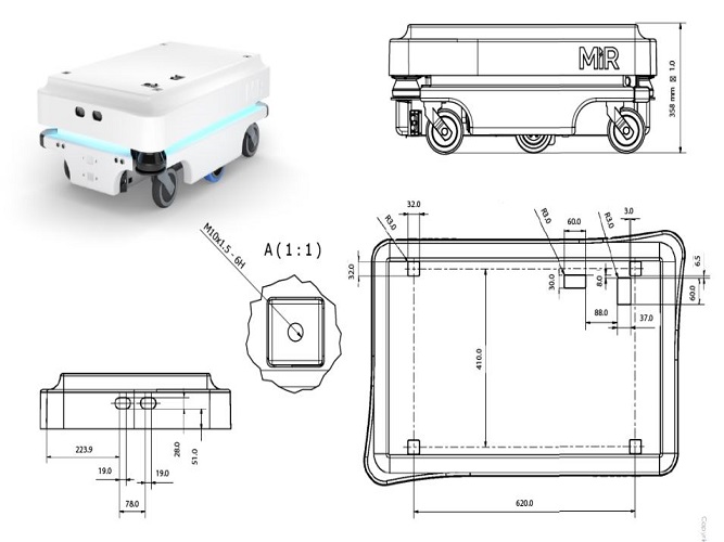 Data sheet AGV MIR100 | Linh kiện AGV, Linh kiện điện tử